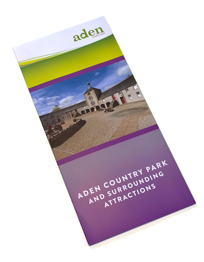 Aden Country Park leaflets | OpenBoxDesign